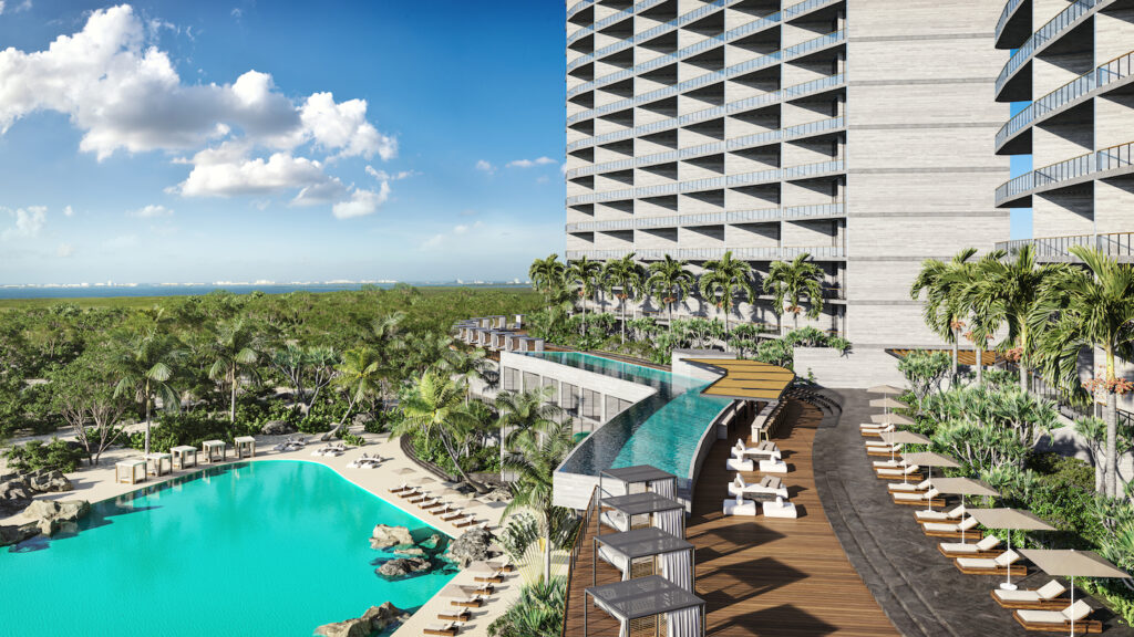 Le Parc Cancún – Departamentos en preventa con Crystal Lagoons®